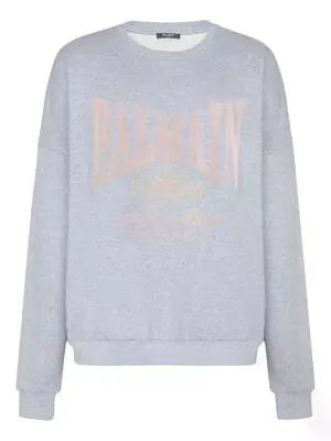 Balmain Printed Cotton Sweater