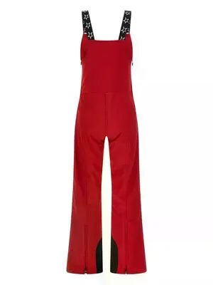 Perfect Moment Jg Bib Star-motif Ski Overalls - Red