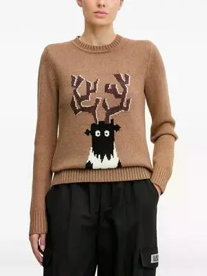 EA7 Embroidered Sweater