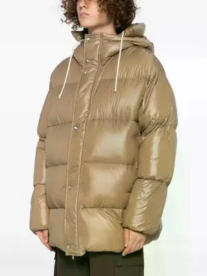 JIL SANDER Down Jacket - Brown