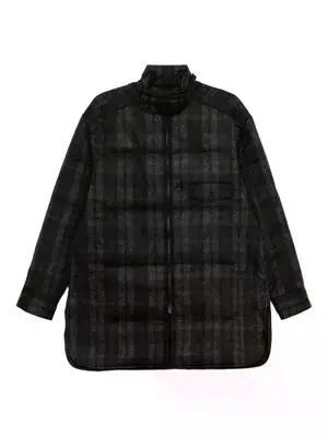 Yohji Yamamoto Plaid Padded Jacket