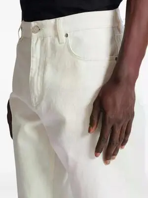 Balmain Straight-leg Cotton Jeans - White