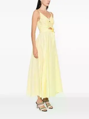 Zimmermann Tie-waist Midi Dress