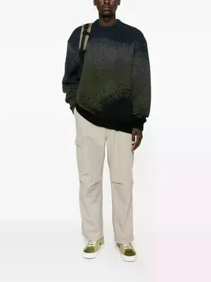 Carhartt Work In Progress Colour-block Crew-neck Sweater - Blue