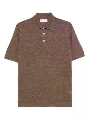 Brunello Cucinelli Button Polo Shirt