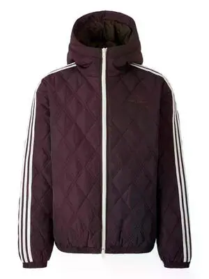 WALES BONNER Quilted Stripe Technical Zip Jacket