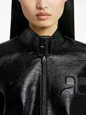 COURREGES Logo-embossed Jacket