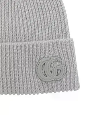 Gucci Gg Ribbed-knit Cashmere Beanie