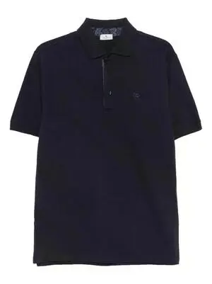 Etro Logo-embroidered Polo Shirt