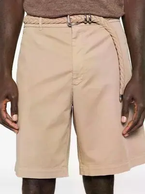 Brunello Cucinelli Belt-loops Shorts - Neutrals