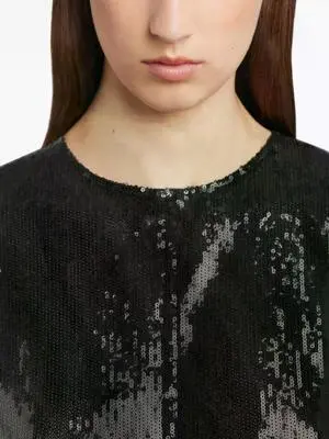 COURREGES Sequin Embellished Blouse