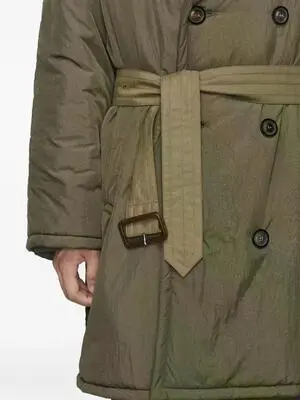 MAISON MARGIELA Belted Double-breasted Coat