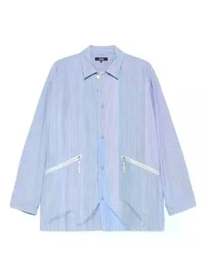 Comme Des Garçons Striped Shirt - Blue