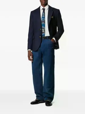 Versace Medusa-button Blazer
