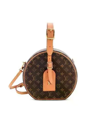 LOUIS VUITTON Petite Boite Chapeau Monogram Canvas - Brown
