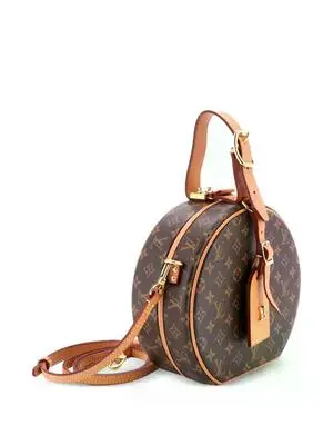 LOUIS VUITTON Petite Boite Chapeau Monogram Canvas - Brown
