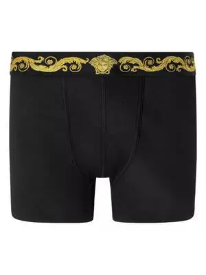 Versace Medusa Elastic-waistband Boxers - Black