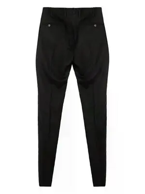 Incotex Pleated Tailored Trousers - Black