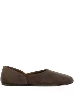 Khaite Jane Ballerina Flats - Brown