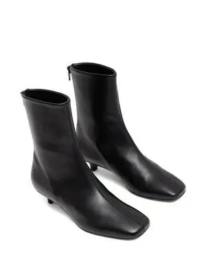 TOTEME Rear-zip Square-toe Boots