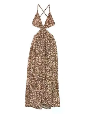 Zimmermann Wanderlust Braid-trim Midi Dress