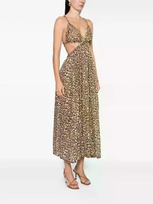 Zimmermann Wanderlust Braid-trim Midi Dress