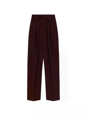 Chloé Buttoned Pleated Trousers