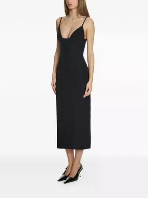 AXEL 113 Tess Midi Dress - Black