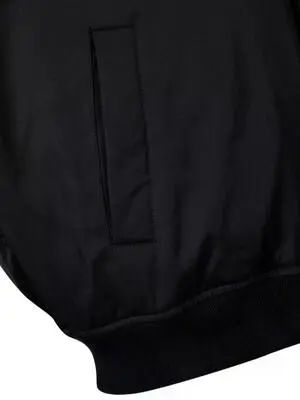 STUDIO TOMBOY V-neck Bomber Jacket - Black