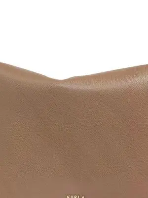 Furla Tonie Leather Shoulder Bag - Neutrals