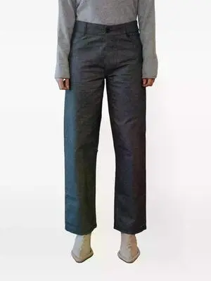 BASERANGE Button-up Trousers