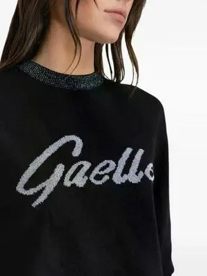 GAELLE Logo Detail Sweater