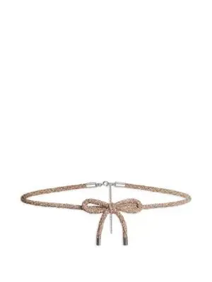 Alberta Ferretti Rope Belt - Gold