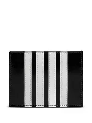 Thom Browne 4-bar Leather Card Holder - Black