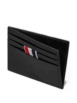 Thom Browne 4-bar Leather Card Holder