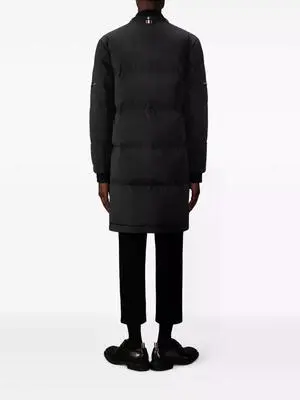 Thom Browne Snap-fastening Padded Coat - Black