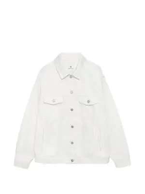 ANINE BING Rory Buttoned Pocket Jacket - White
