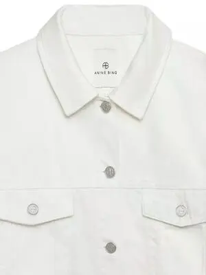 ANINE BING Rory Buttoned Pocket Jacket - White