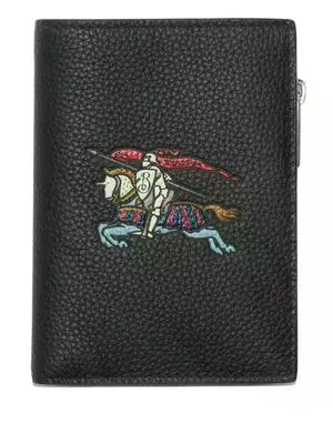 Burberry Equestrian Knight Zip Wallet