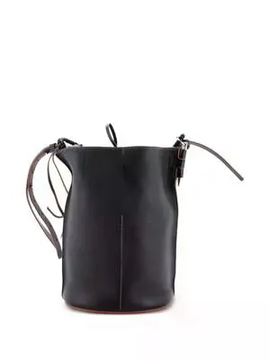 Loewe Gate Anagram Jacquard Canvas Medium Bucket Bag