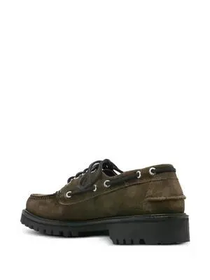 G.H.BASS Ranger Camp Moccasins - Green