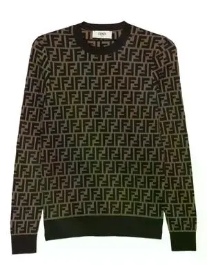 Fendi Logo Pattern Sweater