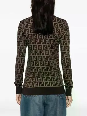 Fendi Logo Pattern Sweater