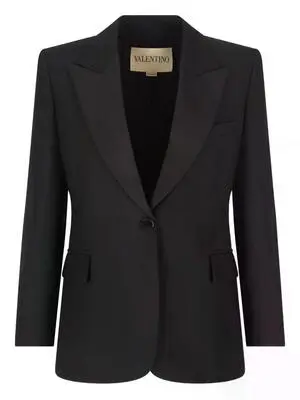 Valentino Garavani Button Detailed Blazers For Women