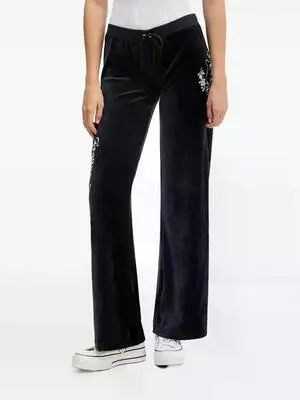 Juicy Couture Drawstring-fastening Embellished Track Pants