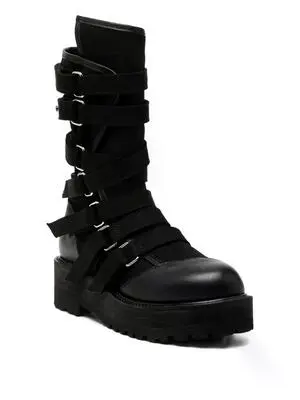 Yohji Yamamoto Buckle Boots