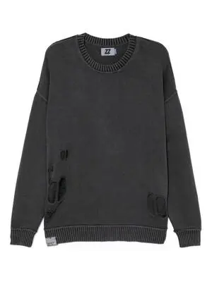 Izzue Distressed Cotton Jumper