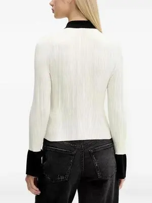 Hugo Logo-embellished Ribbed Top