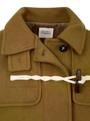 STUDIO TOMBOY Hooded Duffle Coat - Brown