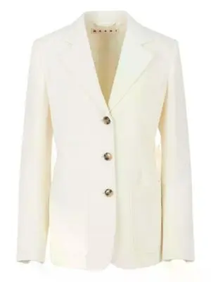 Marni Button Detailed Blazers For Women
